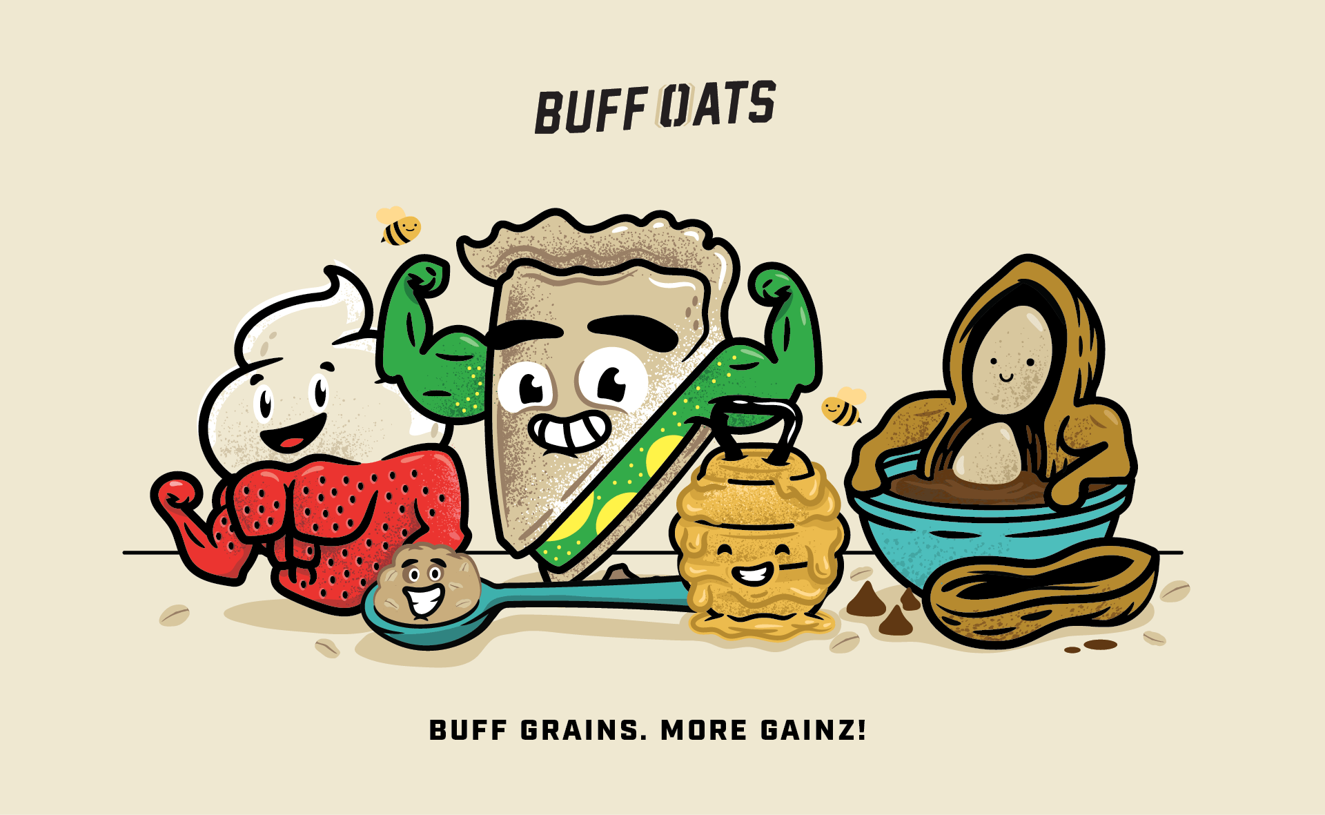 Instant Oatmeal with more protein and more flavor. - Buff Oats